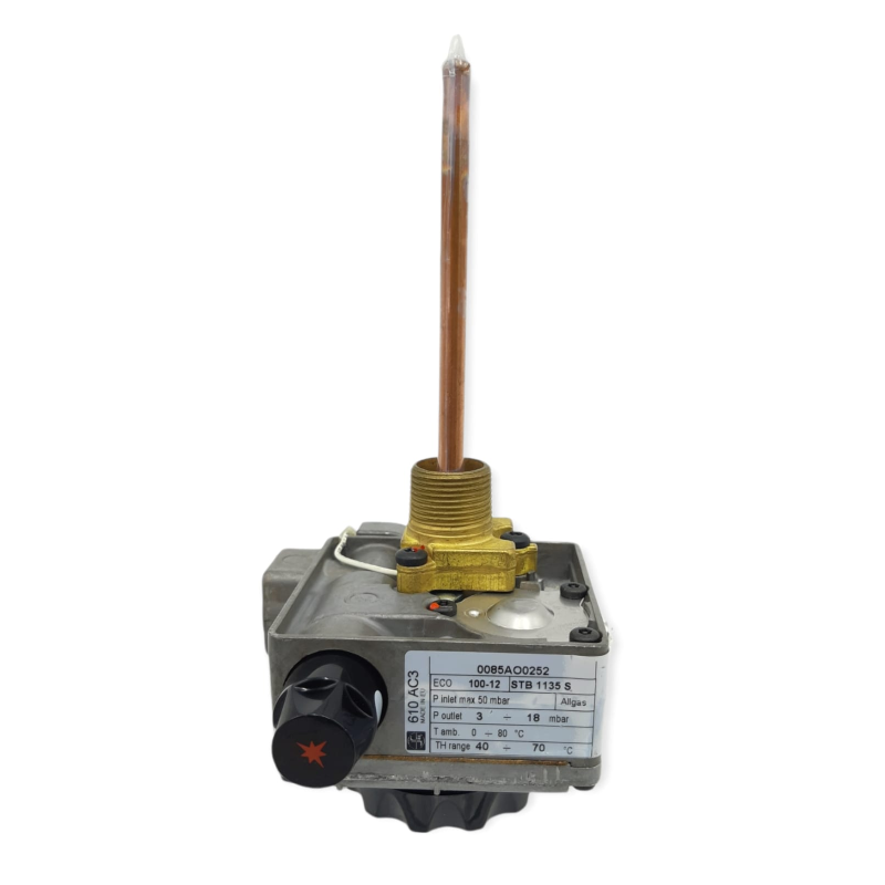 GAS VALVE SIT AC3 GAS CONNECTION 1/2 BULB Ø 3/4 0610001 610A03 | eBay