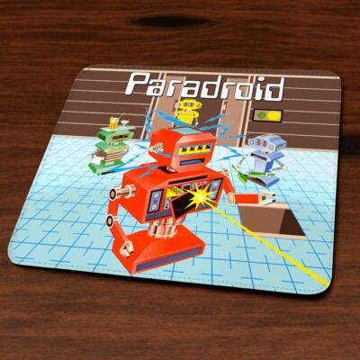 Paradroid Commodore 64 Amiga C64 Mouse pad Mouse Mat Retrogame Vintage ...