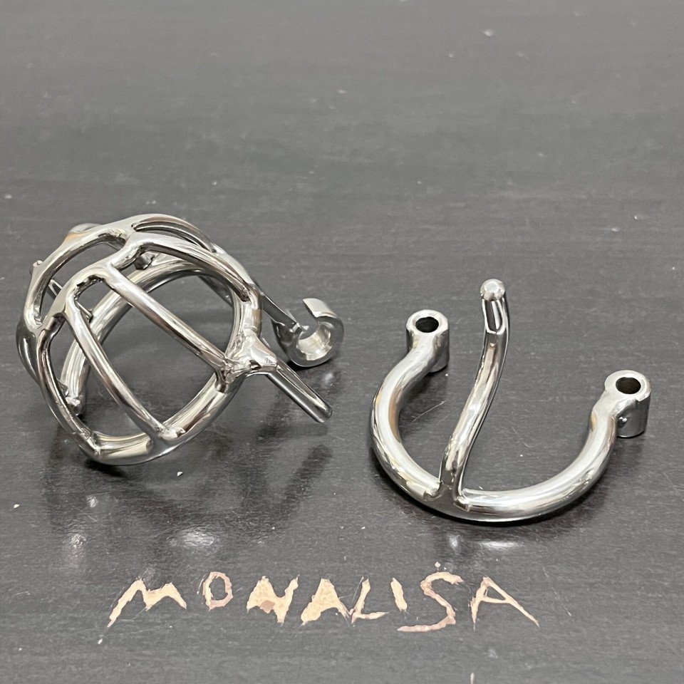 Stainless Steel Male Chastity Cage Metal PA Device Men Puncture ...