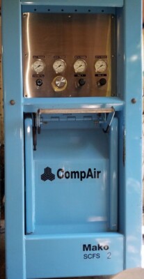Mako CompAir SCBA/scuba tank/cylinder fill station in Good working ...