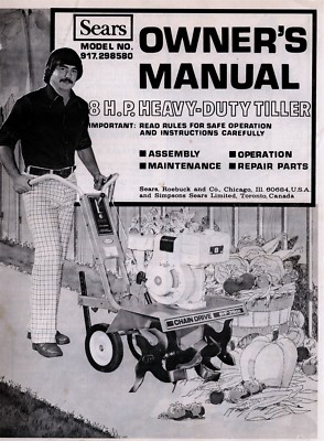 Manuals & Books - Tiller Parts Manual