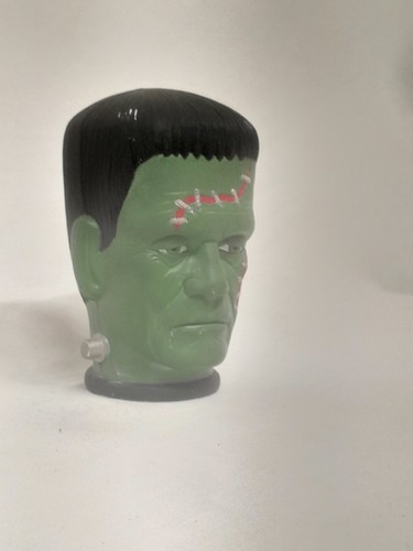 Vintage 1977 Gabriel Monster Machine Chalkware Frankenstein Head ...