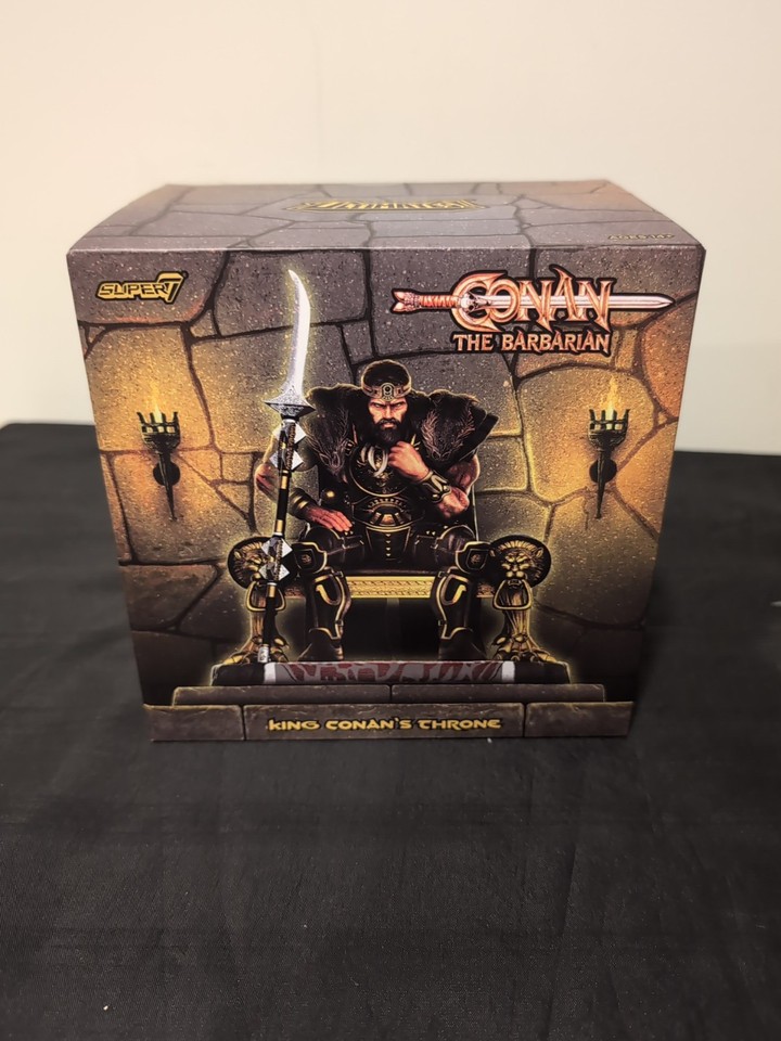 King Conan Throne - Conan the Barbarian - Super 7 Ultimates | eBay