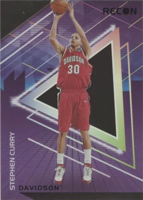 2022-23 Panini Chronicles Draft Picks - Recon Stephen Curry #21 Black ...