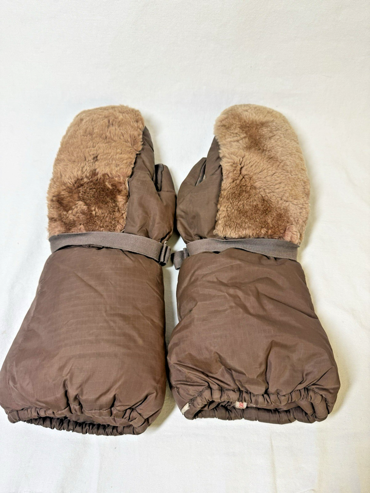 HERTERS Goose Down Vintage 1960's Oversized Men's Size M Mittens ...
