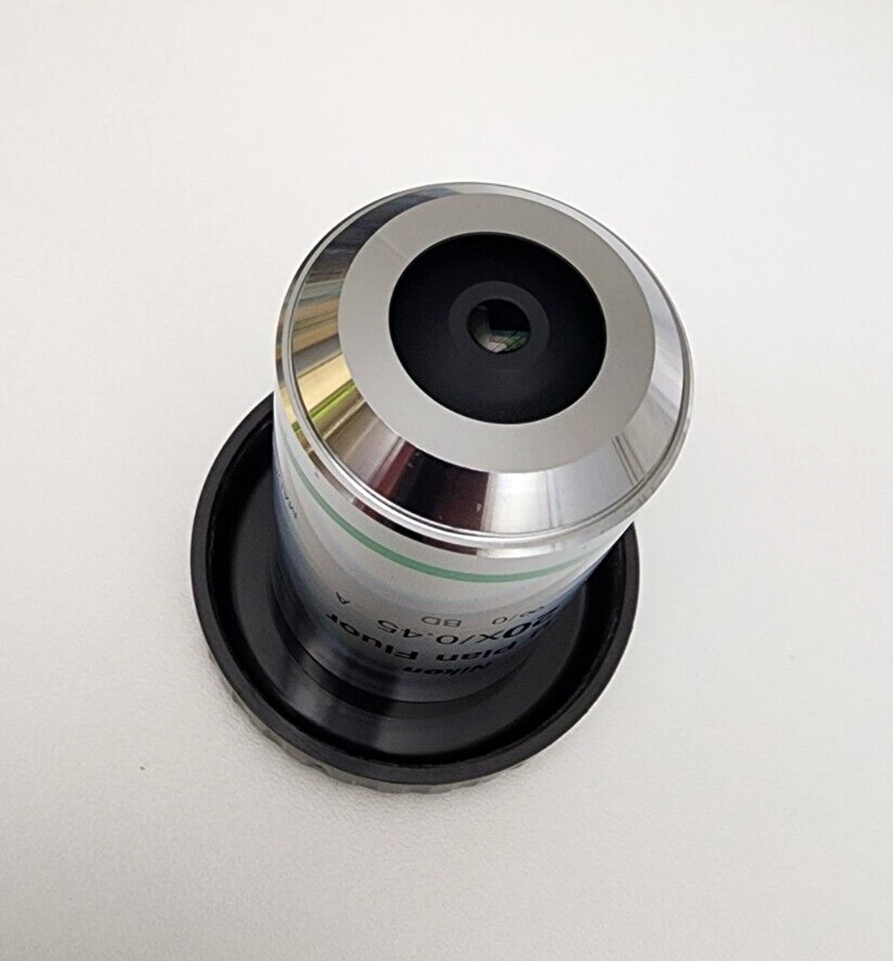Nikon Microscope LU Plan Fluor 20x/0.45 OFN25 WD 4.5 Objective Lens ...