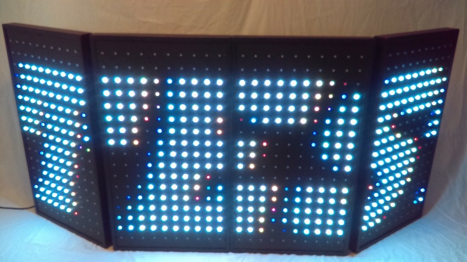 LED Pixel DJ Booth/ Facade Panels, 6 Detachable Interactive Panels | eBay