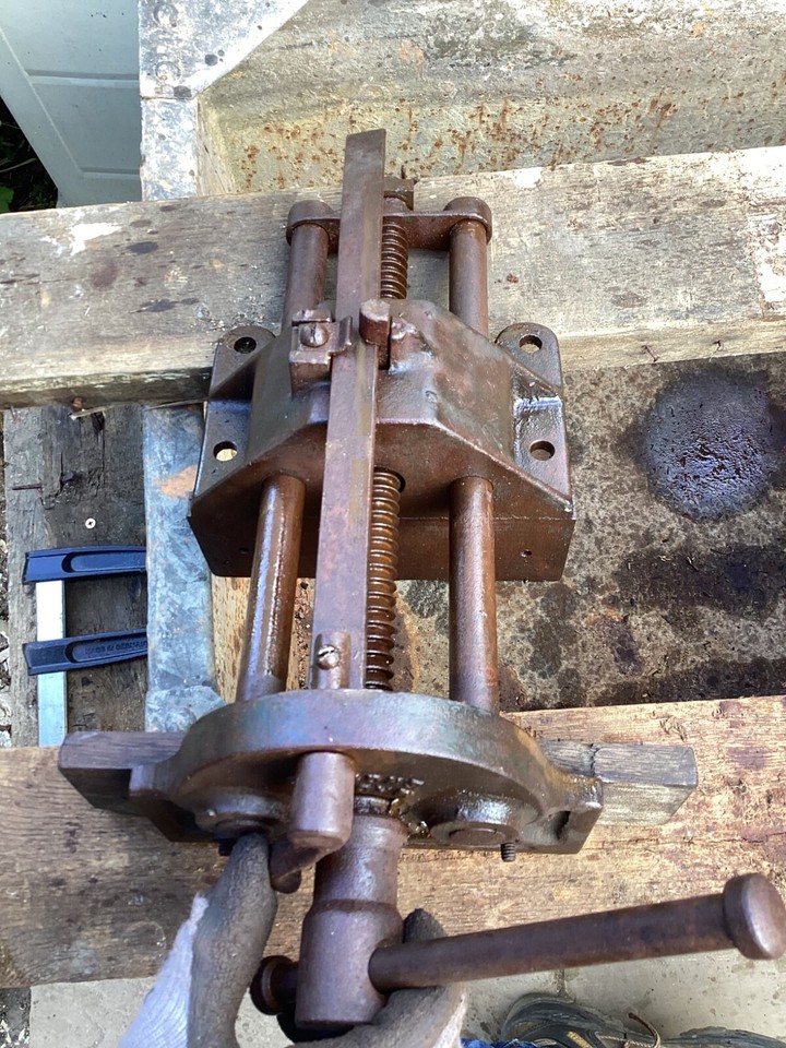 Vintage Record No. 52 Quick Release Woodworking Bench Vice | eBay UK