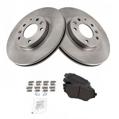 Disc Brake Kit-Ceramic 3 Piece Brake Pad and Rotor Kit TRQ fits 2006 MX ...