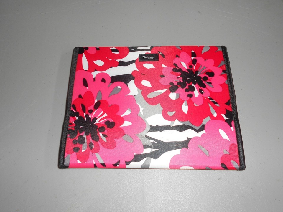 Thirty One Bold Bloom Red Fold It Up Organizer IPad/Tablet Holder--FITS ...