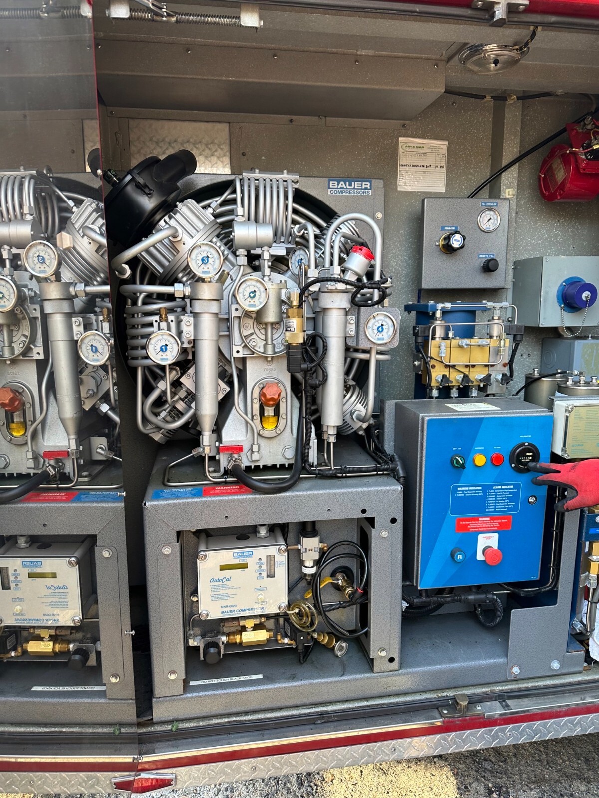 2008 Bauer Compressor Model H19-E3/230 | eBay