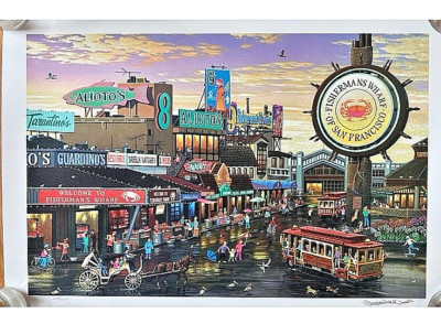 Alexander Chen Signed Serigraph Limited Edition Framed VTG Art Print | eBay