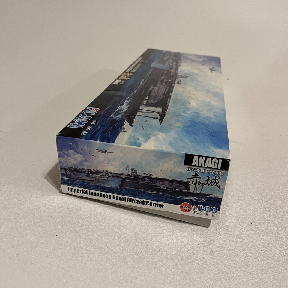Fujimi 1/700 Imperial Japanese Naval Aircraft Carrier AKAGI Kit #431017 ...