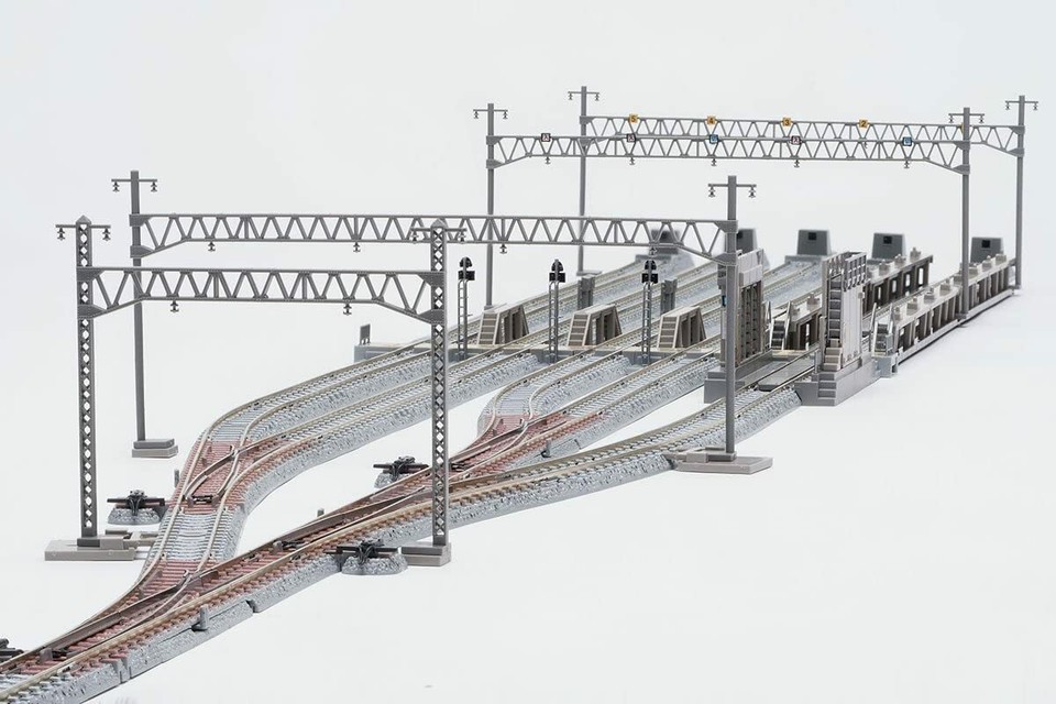 TOMYTEC TOMIX N scale 91016 Fine Track Rail Yard Track Set From Japan ...