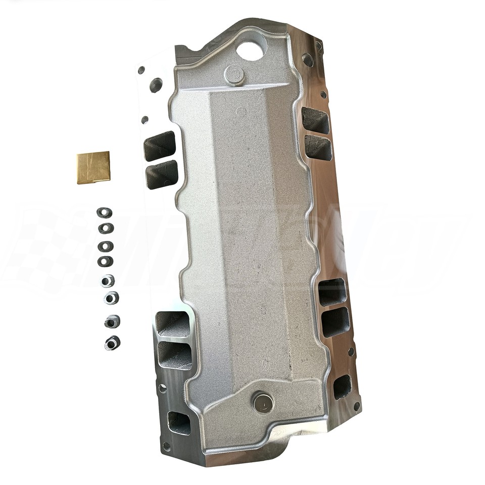 PC2033 Aluminum SBC CHEVY High Rise Vortec Single Plane Intake Manifold ...