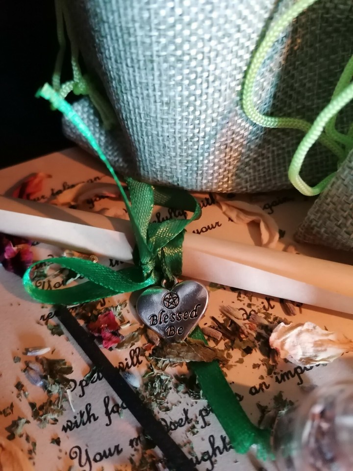 Health and Healing Spell Kit Ritual Magic Witchcraft Wicca Pagan Green ...