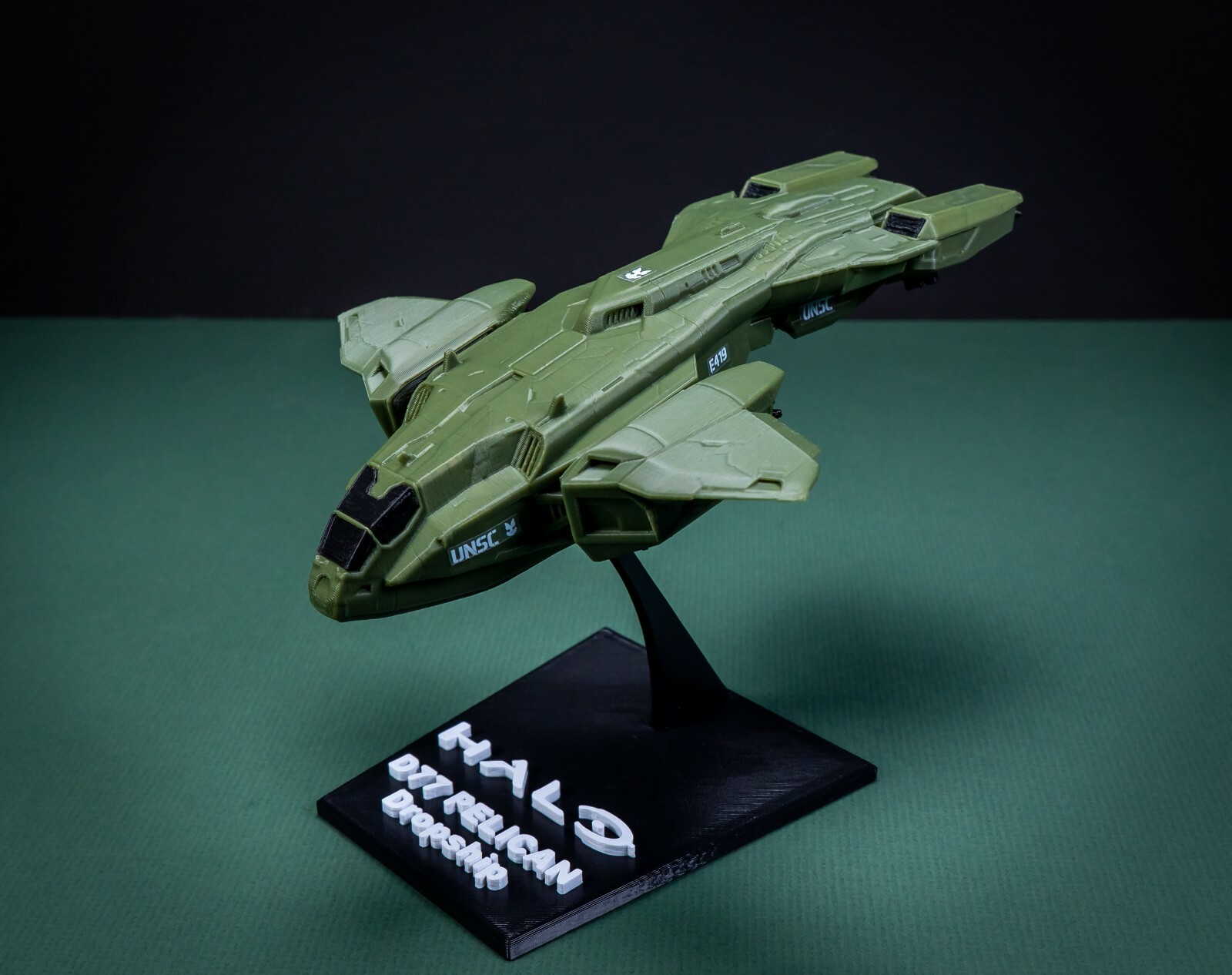 Halo PELICAN DD77 Dropship Halo series Halo game Plastic Model 3d print ...
