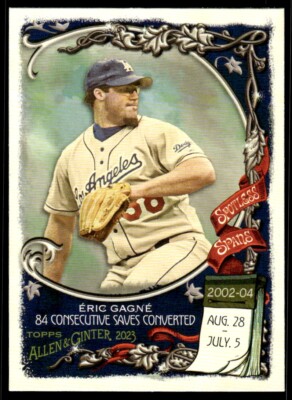 ERIC GAGNE 2023 Topps Allen & Ginter Spotless Spans Card Insert #SS-10 ...