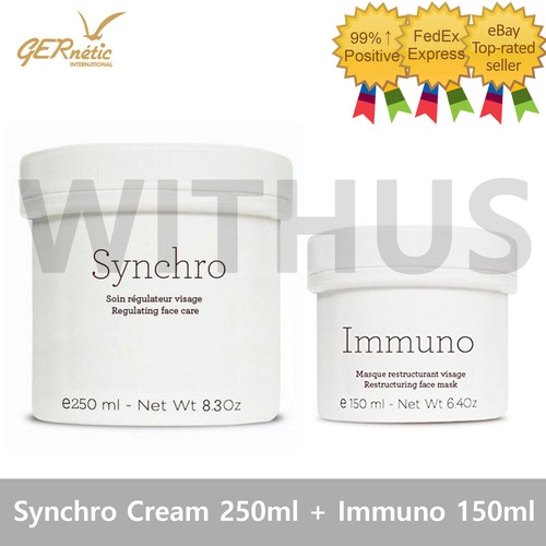 Gernetic Synchro Creme 250ml + Immunmaske Creme 150ml Anti-Aging Akne ...