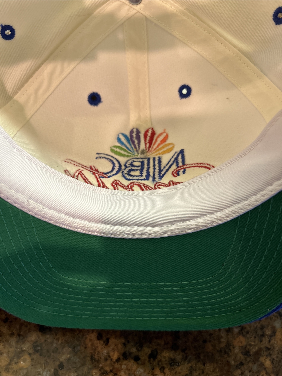 1996 Vintage NBC SPORTS SPECIALTIES TV Logo Snapback … - Gem