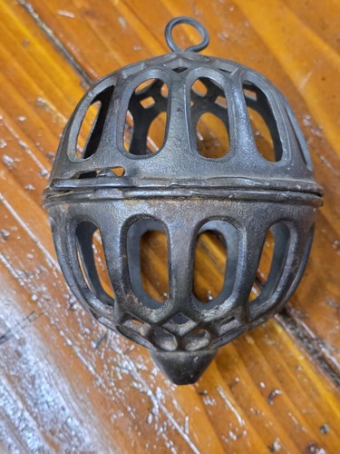 Vintage Cast Iron Hanging String / Twine Dispenser Holder | eBay