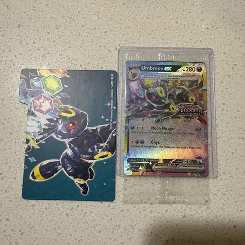 UMBREON SEALED Surprise Box Promo 060/131 Pokemon Stamped Prismatic ...