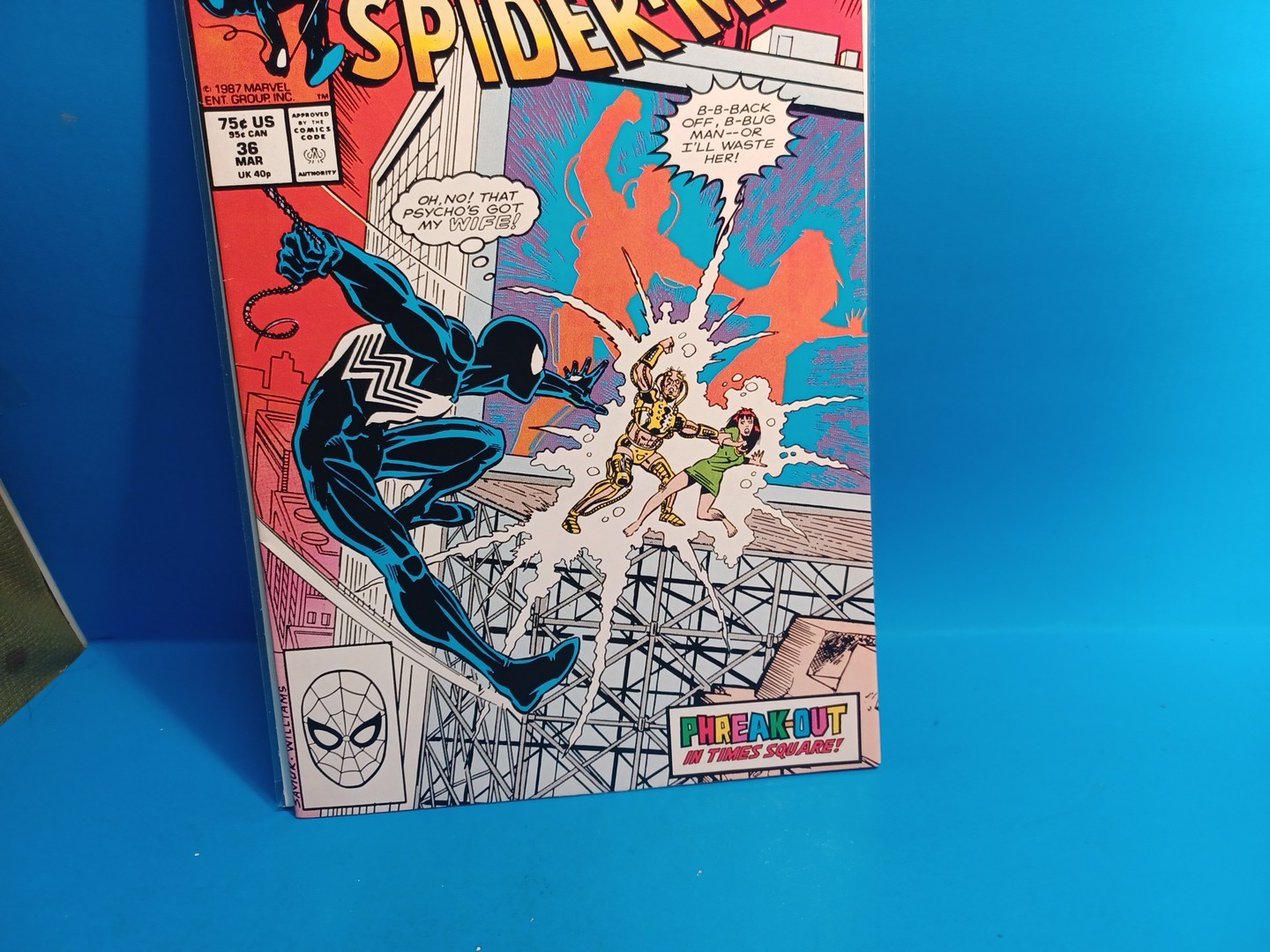 Web of Spider-Man (1985) #36 1st appearance of Tombstone /SP 3 / | eBay