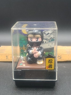 Rare Solar Ninja Manga Cartoon Mini Figure Japanese Souvenir Nodding ...