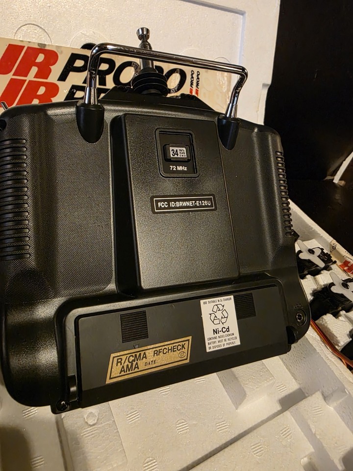 JR Vintage XF622 6 Channel Computer System 5 Servo FM Radio Control ...