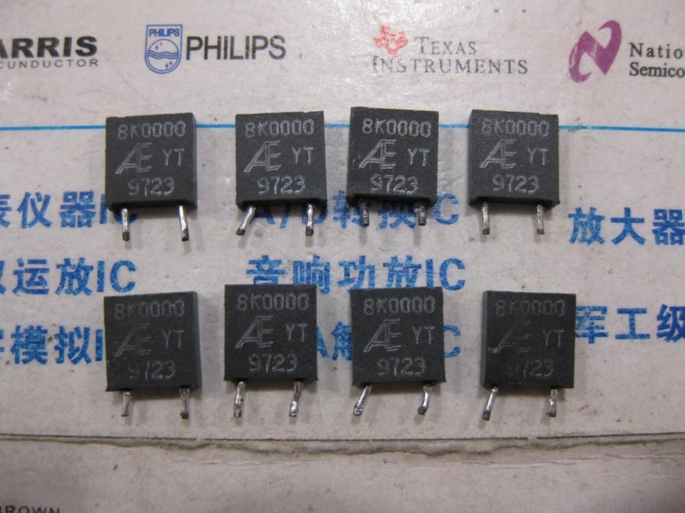 1x 8K0000 YT AE Alpha Electronic Ultra-Precision Resistor 0.01% 8KOhm ...