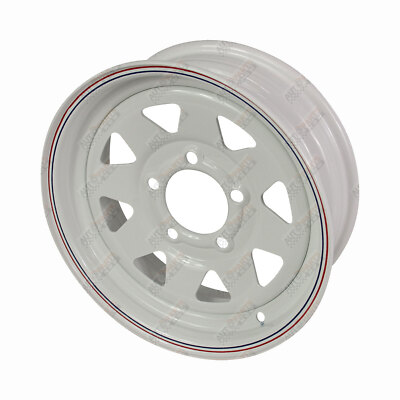 13" Sunraysia Wheel Rim White Ford Stud Pattern Trailer Caravan Boat ...
