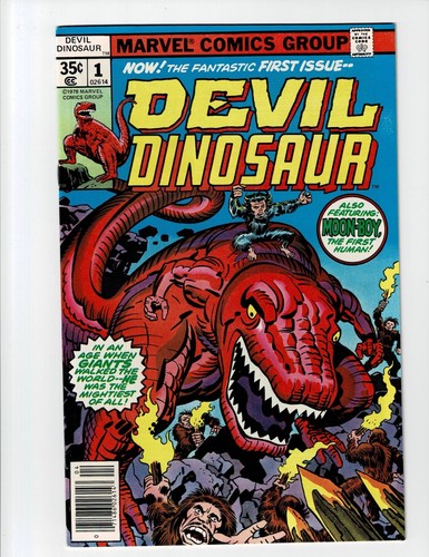 Devil Dinosaur #1 Near Mint/Mint (9.6-9.8) 1978 Marvel Comic ...