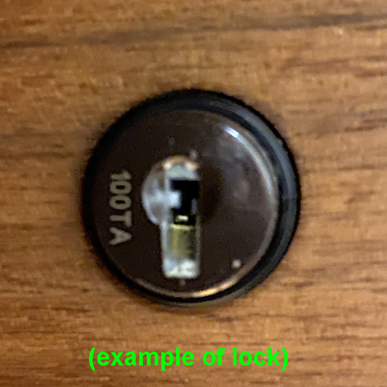 (2) Timberline / Hafele Desk Replacement Keys Cut Key Code 100TA ...