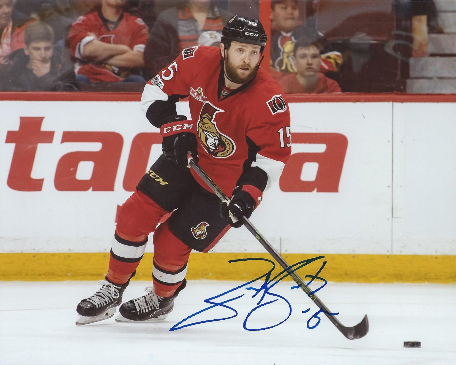 Zack Smith Signed 8x10 Photo Ottawa Senators Autographed COA B | eBay