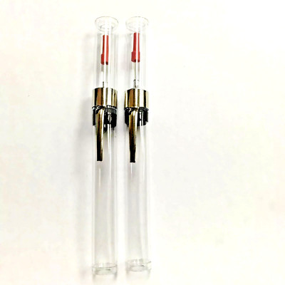 2pc- Refillable Precision Needle PinPoint Oiler(Empty)w/Pocket Clip USA ...