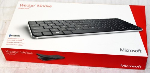 Microsoft Wedge Mobile Keyboard Bluetooth Wireless Cover Stand 1521 ...