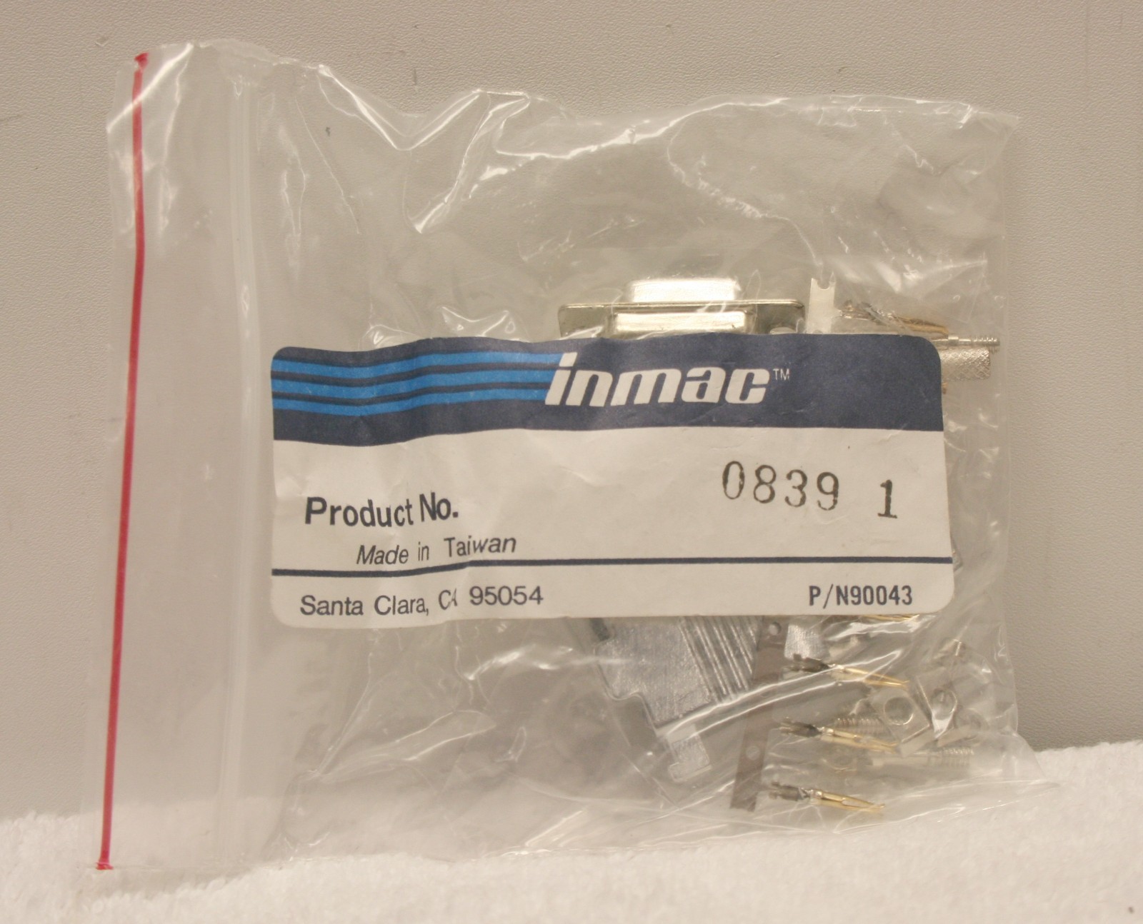 Inmac 90043 0839 1 Cable Connector Housing Kit DB9 Female **NEW** | eBay