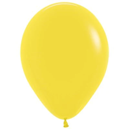 Sempertex 30cm Fashion Yellow Latex Balloons 020, 25PK Pack of 25 | eBay
