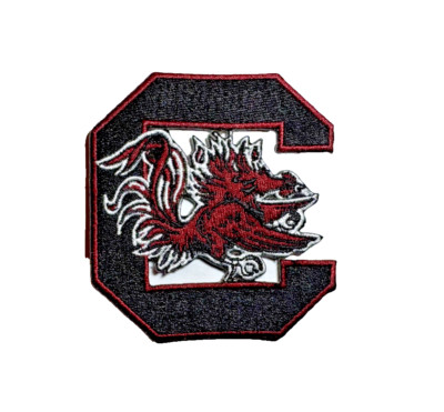 South Carolina Gamecocks Logo Embroidered 2.5in Iron / Sew-On Patch | eBay