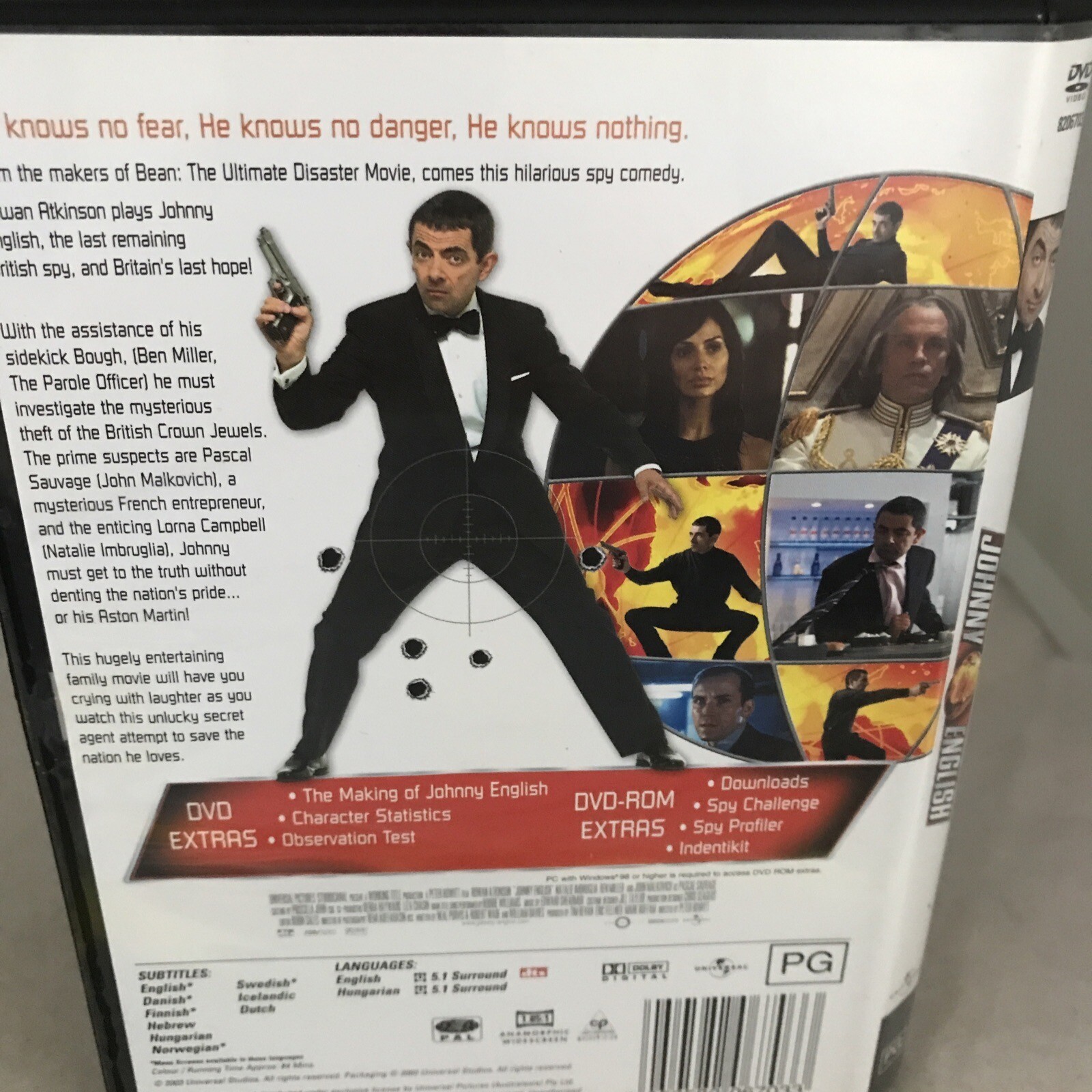 Johnny English (DVD, 2003) Very Good. Free Shipping. 5050582067033 | eBay