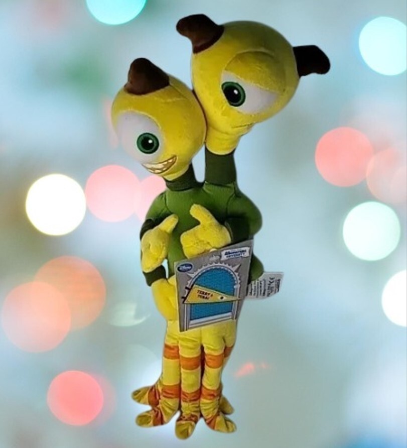 2013 DISNEY PIXAR - MONSTERS UNIVERSITY TERRI & TERRY PLUSH TOY - 16 ...