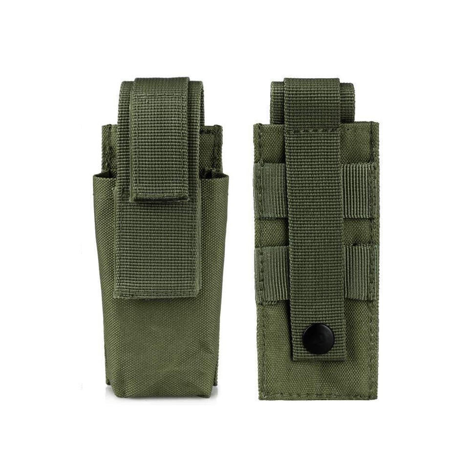 Tactical Flashlight Holster Holder for Duty Belt Flashlight Molle Pouch ...