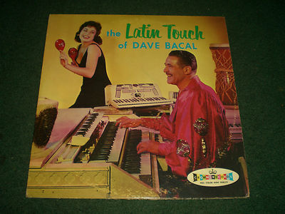 The Latin Touch of Dave Bacal~RARE 1960 Latin Jazz Organ~Crown~FAST ...
