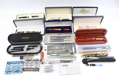 Writing Instruments Assorted Inc Fountain Pens Ballpoint Biro ...