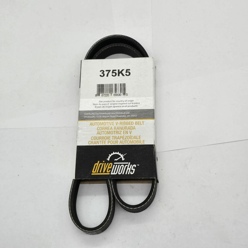 Driveworks 375K5 Accessory Drive Serpentine Belt | eBay