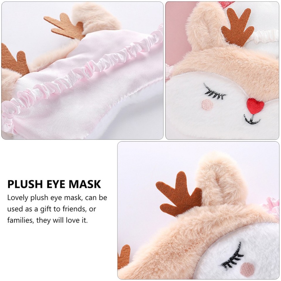 1 Pc Creative Eye Patch Delicate Plush Shading Patch Cartoon Snap Eye ...