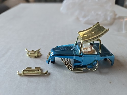 DASH " SUPER MODIFIED " Body in CHROME BLUE for Aurora AFX Model ...