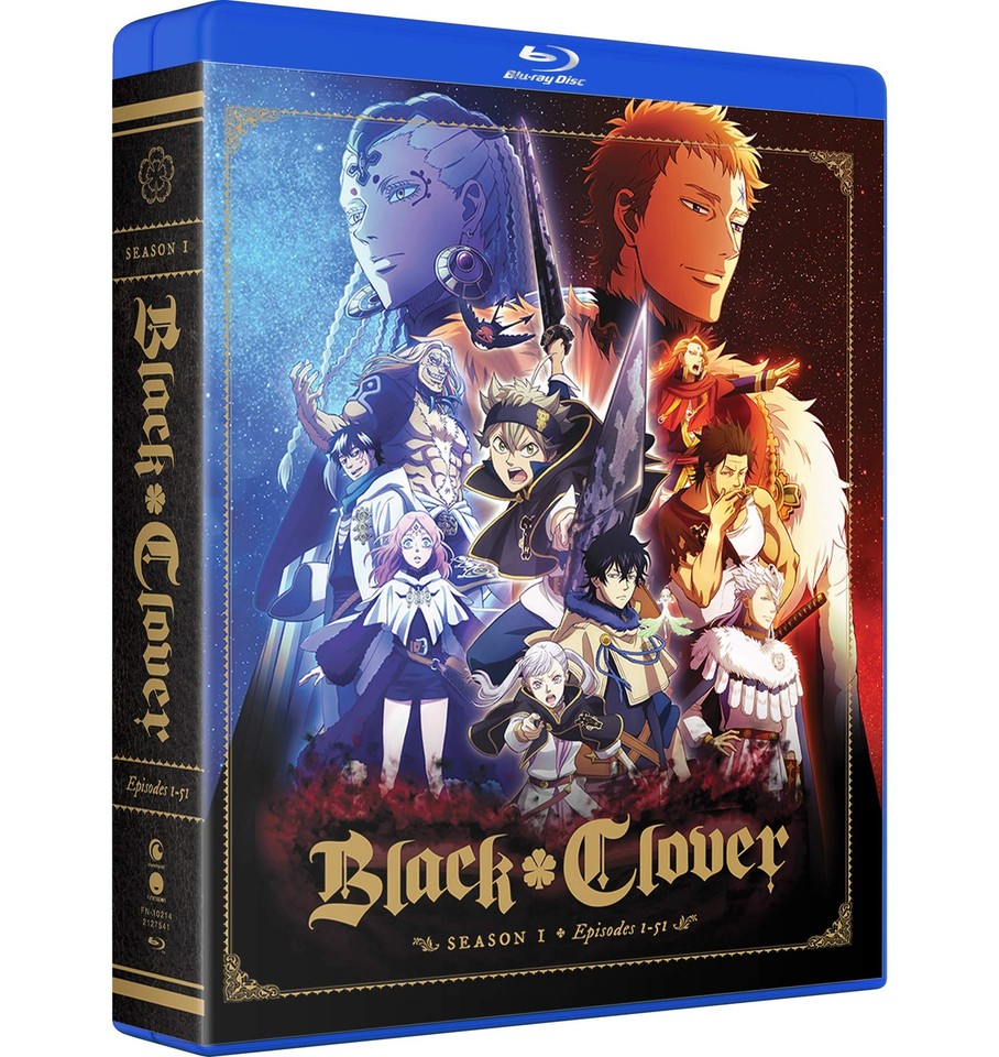 Black Clover: Season 1 (Blu-ray) Dallas Reid Jill Harris Micah Solusod ...