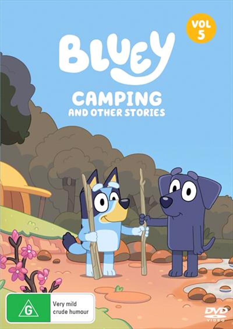 Bluey - Camping And Other Stories - Vol 5 DVD : NEW 9317731157721 | eBay