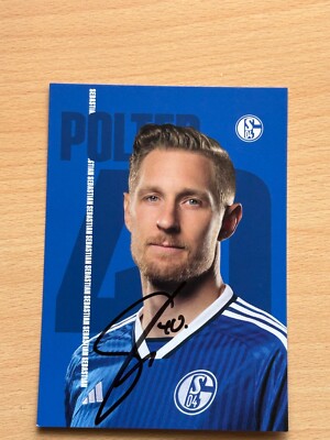 Sebastian Polter FC Schalke 04 Autogrammkarte original signiert #S6877 ...